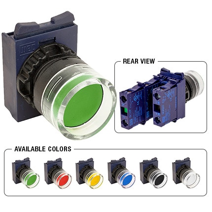 WEG 22mm Push Buttons & Indicator Lights | FactoryMation