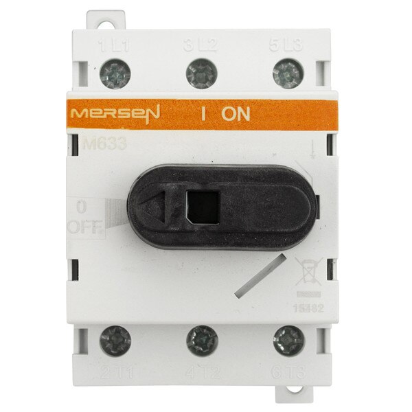 M633, UL508 Disconnect switch, 60A, 600VAC | FactoryMation