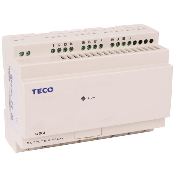 SG2-20KR-D, SG2 PLR, 8 DC IN, 8 Relay OUT, 4 Analog/DC IN | FactoryMation